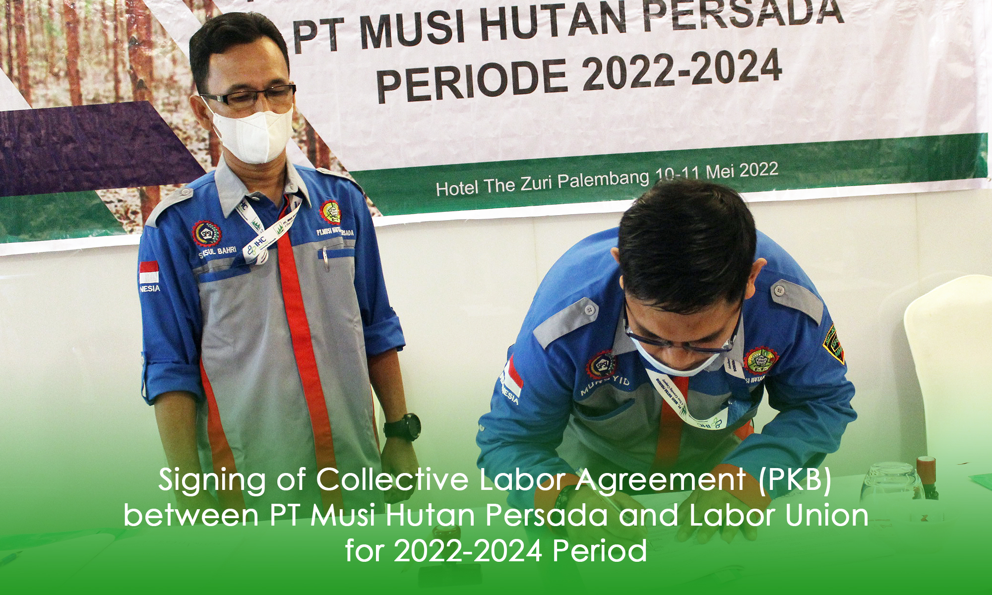 Headline - PT Musi Hutan Persada